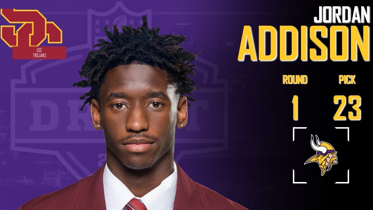 2023 NFL DRAFT: Jordan Addison | Minnesota Vikings - YouTube