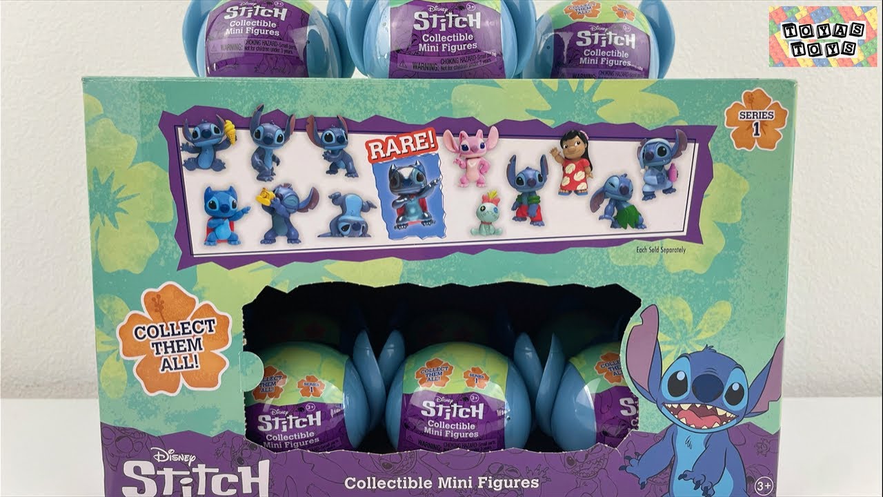 Mysterious Surprise: Disney Lilo and Stitch Blind Capsule Toy Review ...