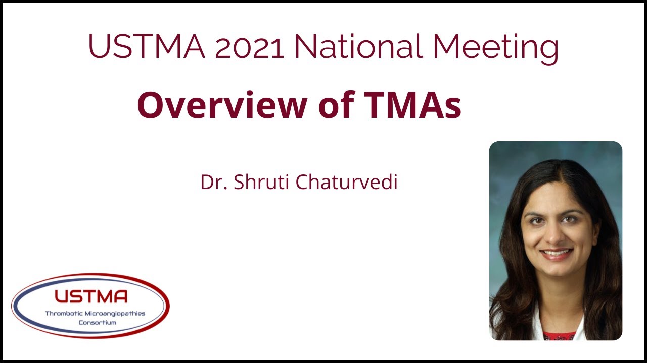 USTMA 2021 National Patient Meeting: Other TMA - YouTube