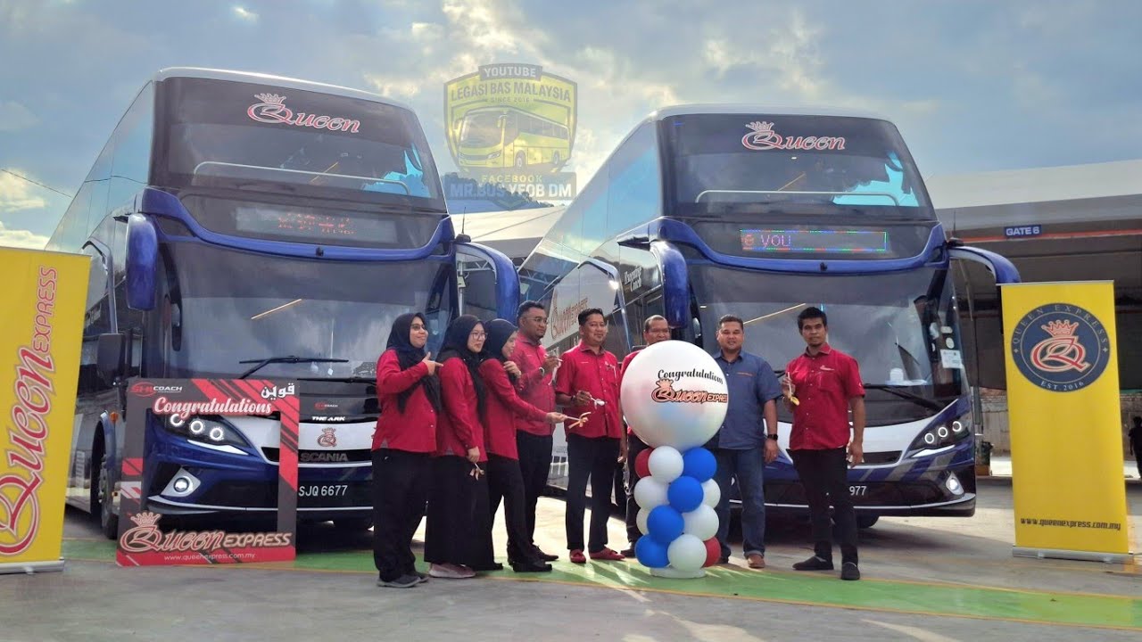 BAS BAHARU LAGI! QUEEN EXPRESS | SCANIA NEW BUS GENERATION | THE ARK ...