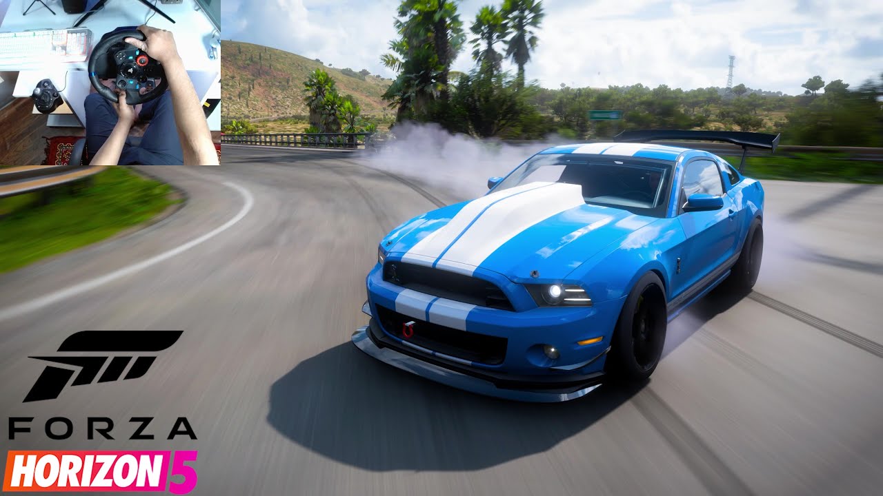 1200 HP V8 FORD MUSTANG GT 500 - FORZA HORIZON 5 | LOGITECH G29 ...