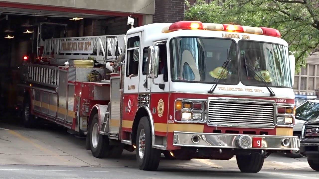 PFD Ladder 9 Responding - YouTube