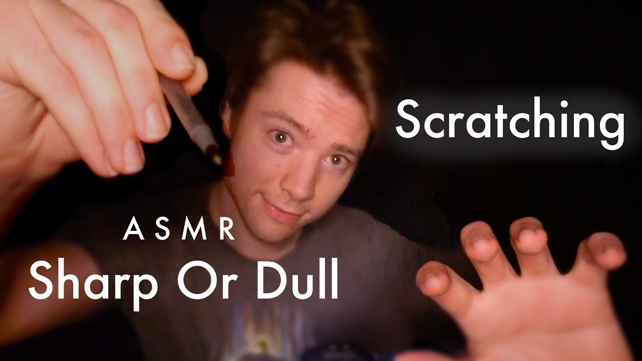 ASMR Sharp Or Dull Exam while Scratching You | Whispered - YouTube