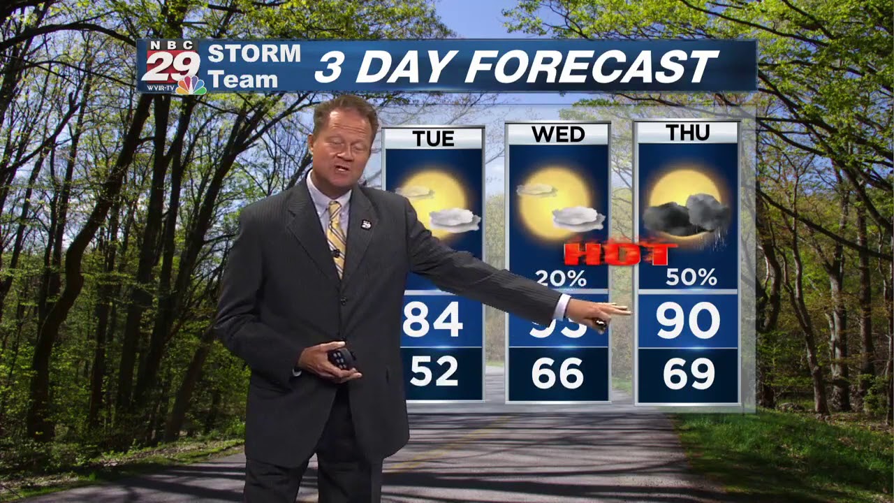 Eric Pritchett - NBC29 Weather 6 PM June 1, 2020 - YouTube