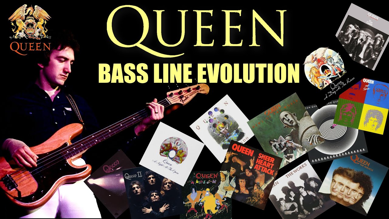 QUEEN Bass Line EVOLUTION (Bass Tabs) By Chami's Bass - YouTube