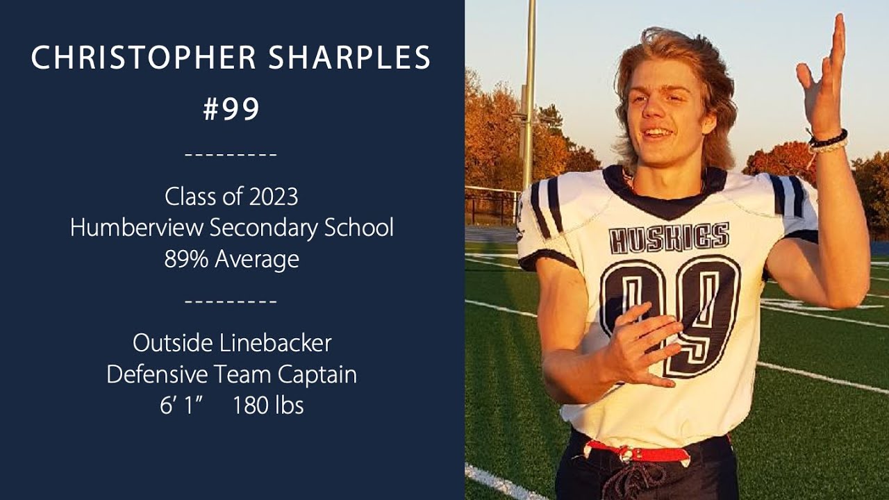 Christopher Sharples Senior Highlight Tape - YouTube