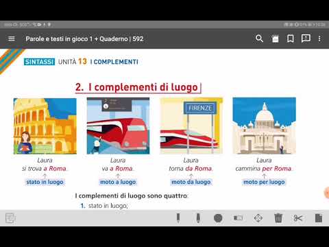Complementi di luogo spiegazione - YouTube