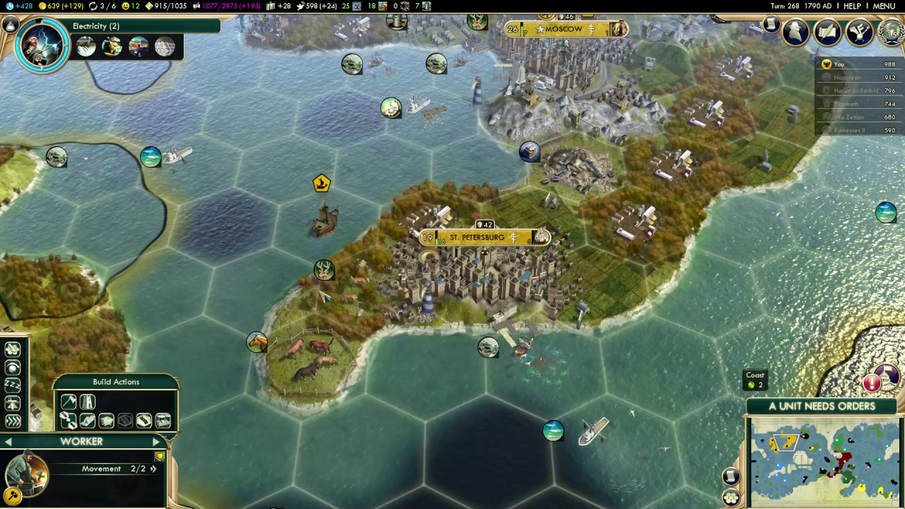 Civilization V Russian Catherine Episode 12 - YouTube