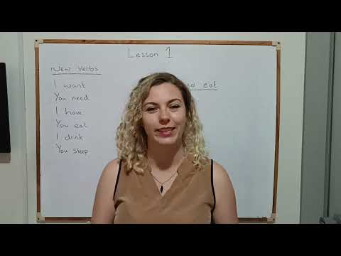 SPELL UP Online Lesson 1 New Verbs - YouTube