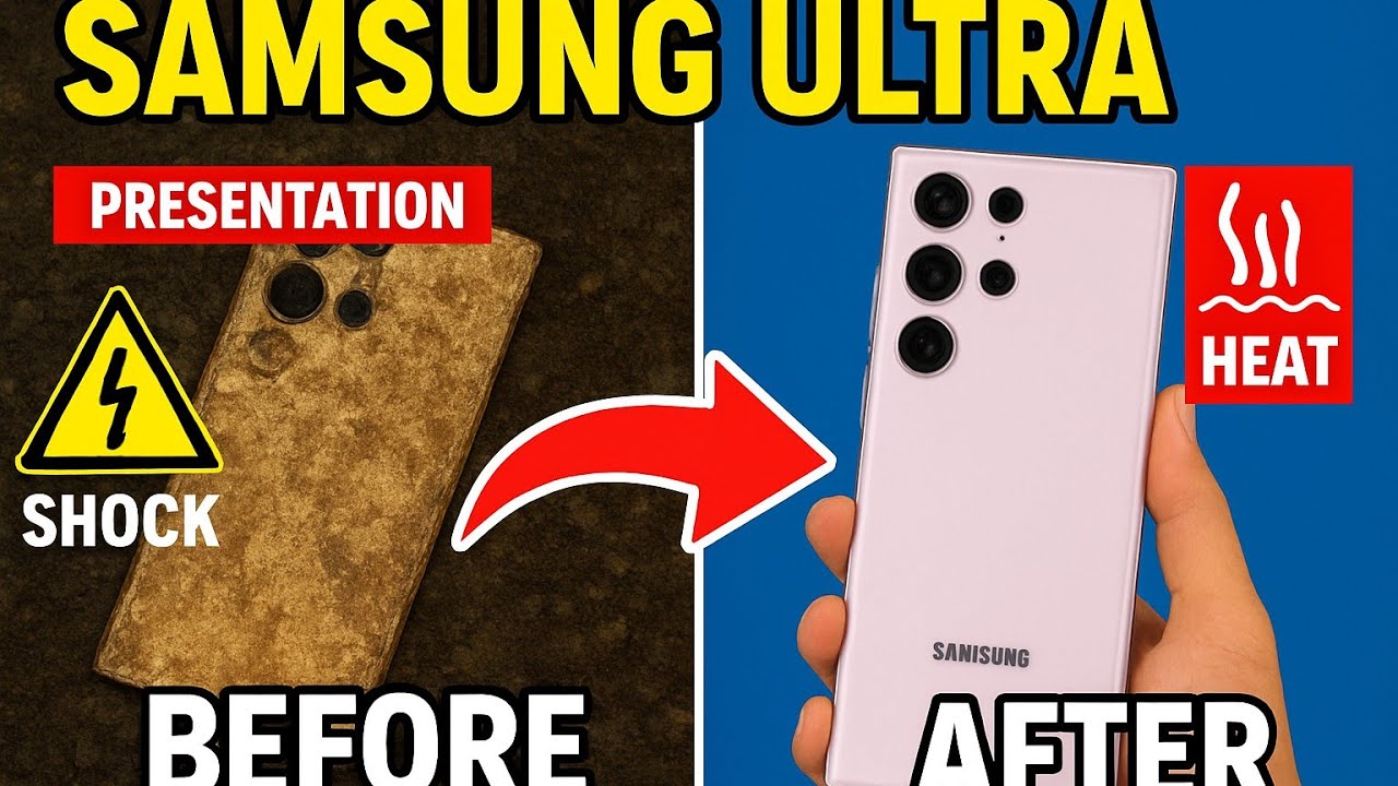 Kya Ye Samsung Ultra Phir Se Zinda Hoga? 😳 Restoration Video - YouTube
