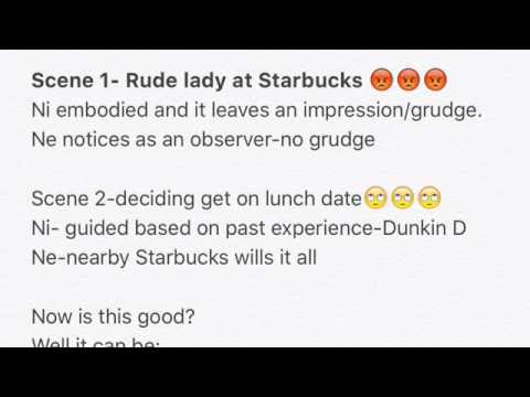 MBTI:Ni vs Ne, Si vs Se - YouTube