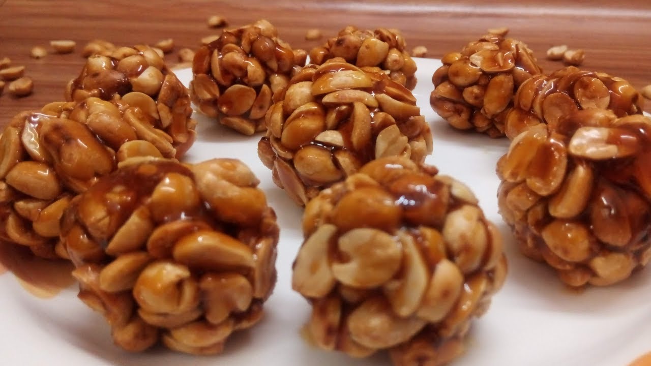 Palli Laddu recipe | పాకం ఇలాగ తిస్తె పల్లి ఉండలు కర కర లాడుతూ వస్తాయి ...