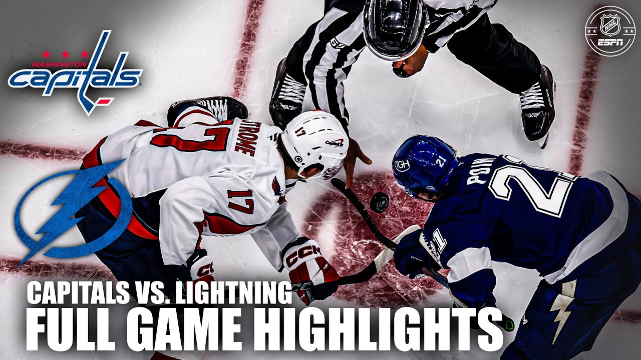 Washington Capitals vs. Tampa Bay Lightning | Full Game Highlights ...