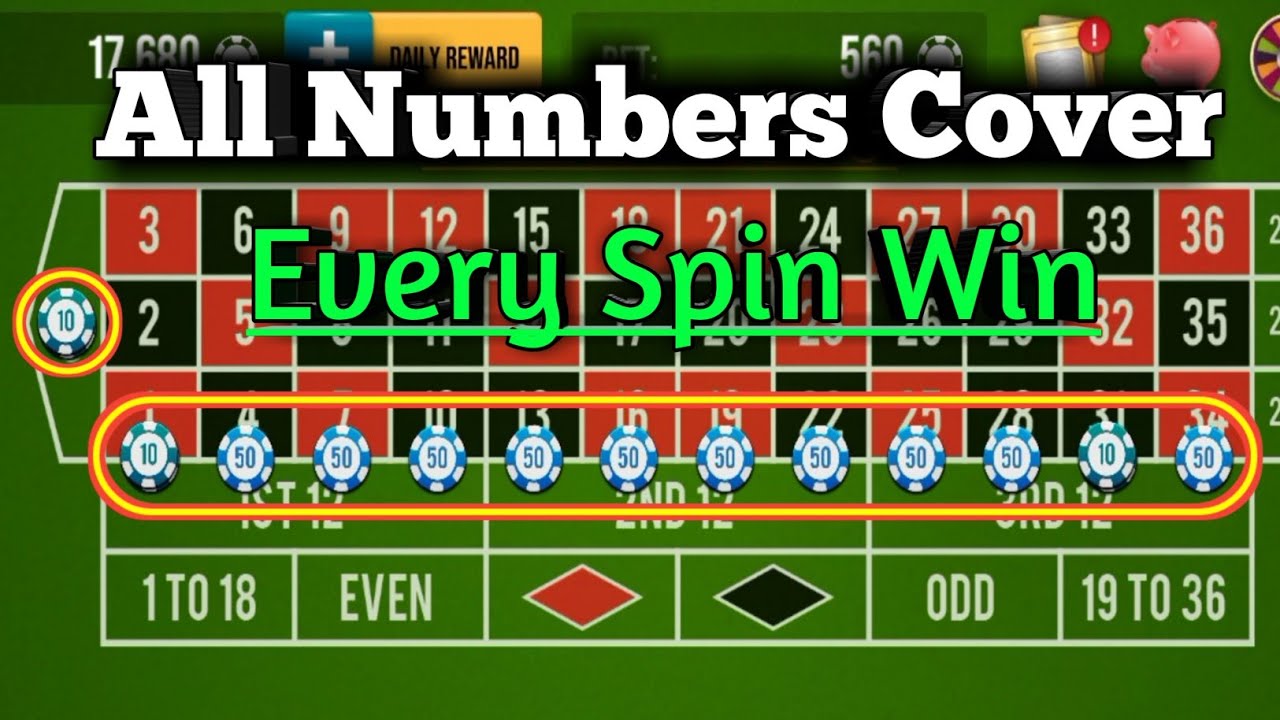 Every Spin Win || All Numbers Cover || Roulette Strategy To Win ...