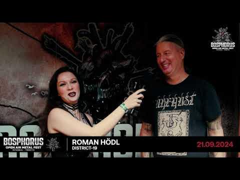 BOSPHORUS OPEN AIR METAL FEST 2024 - Interview with Roman Hoedi - District19 - YouTube