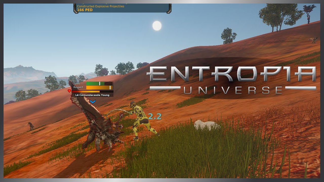 Entropia Universe: 40 PED Cornundacauda Daily Hunt - YouTube