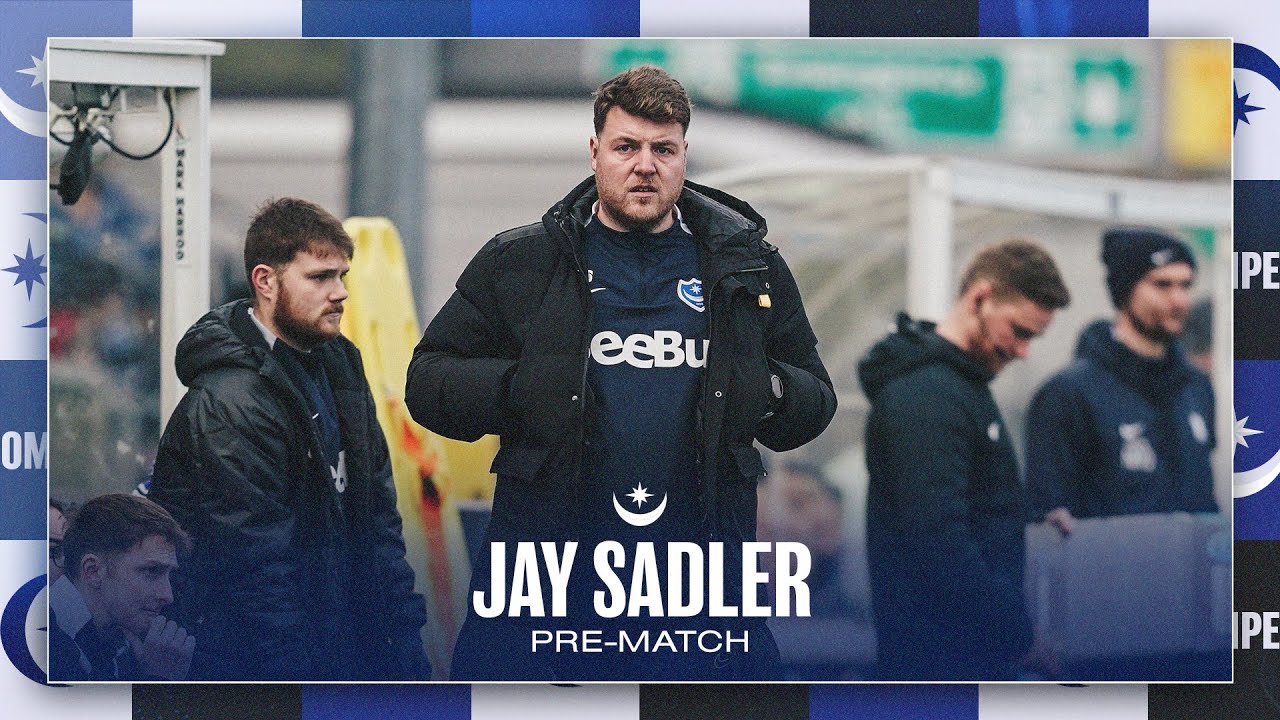Jay Sadler pre-match 🎙️ | Pompey v Sunderland - YouTube