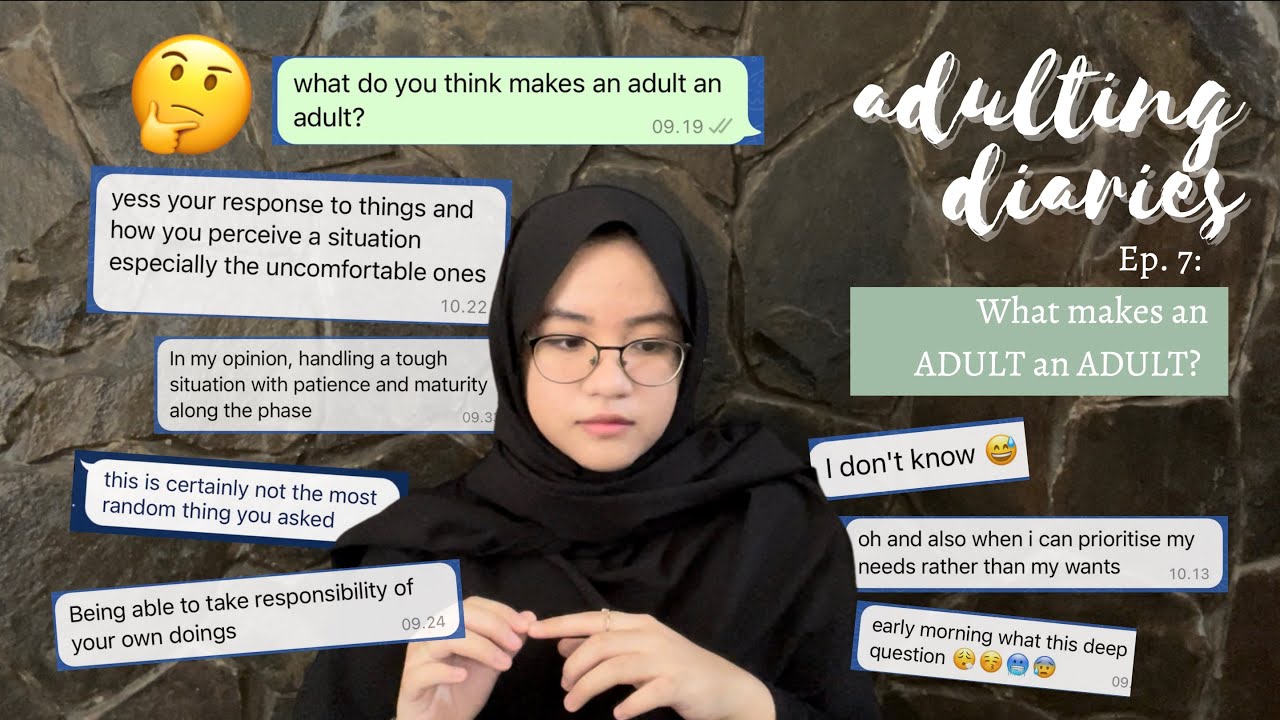 Adulting Diaries Ep 7 | What makes an adult an ADULT? - YouTube