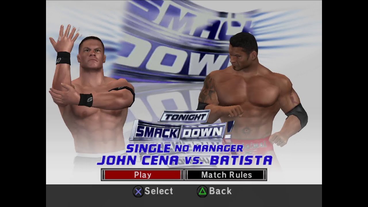 John Cena vs Batista | WWE SmackDown! vs. RAW 2007 | 2023-08-03 - YouTube