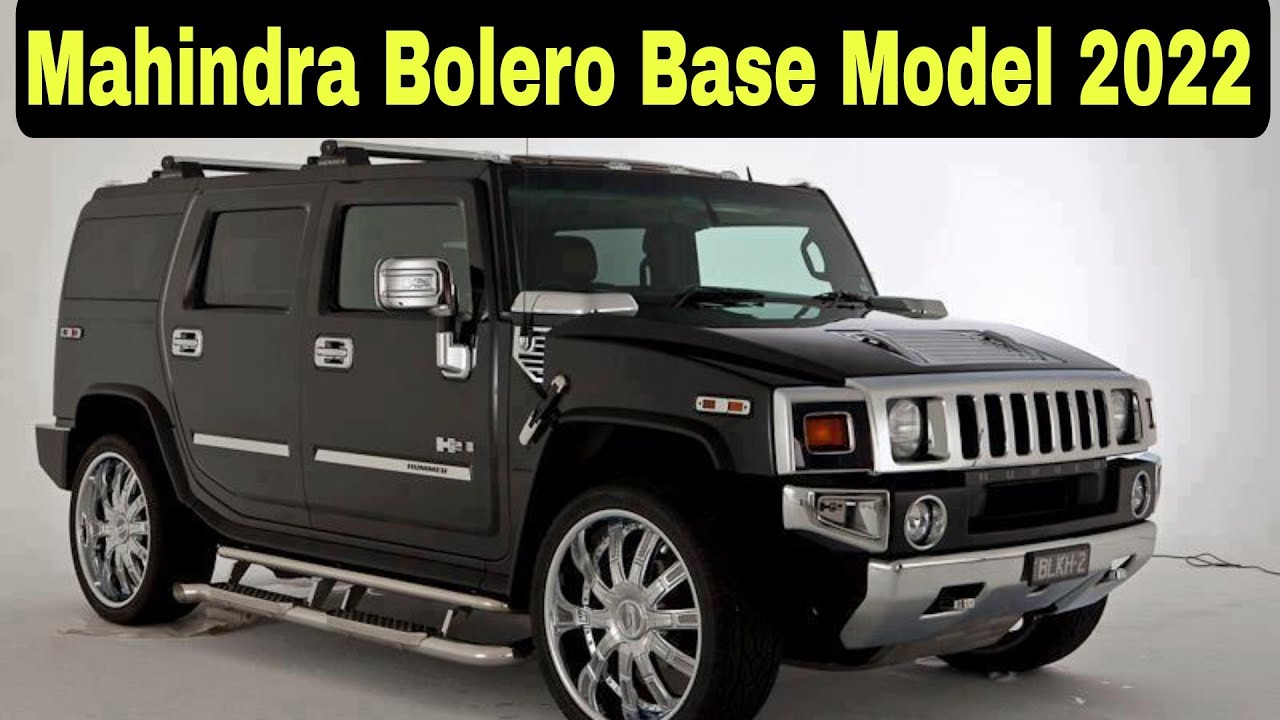 Mahindra Bolero Modified To Hummer