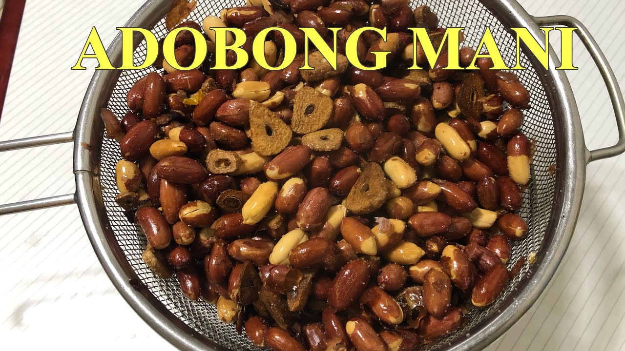 Spicy adobong mani - YouTube