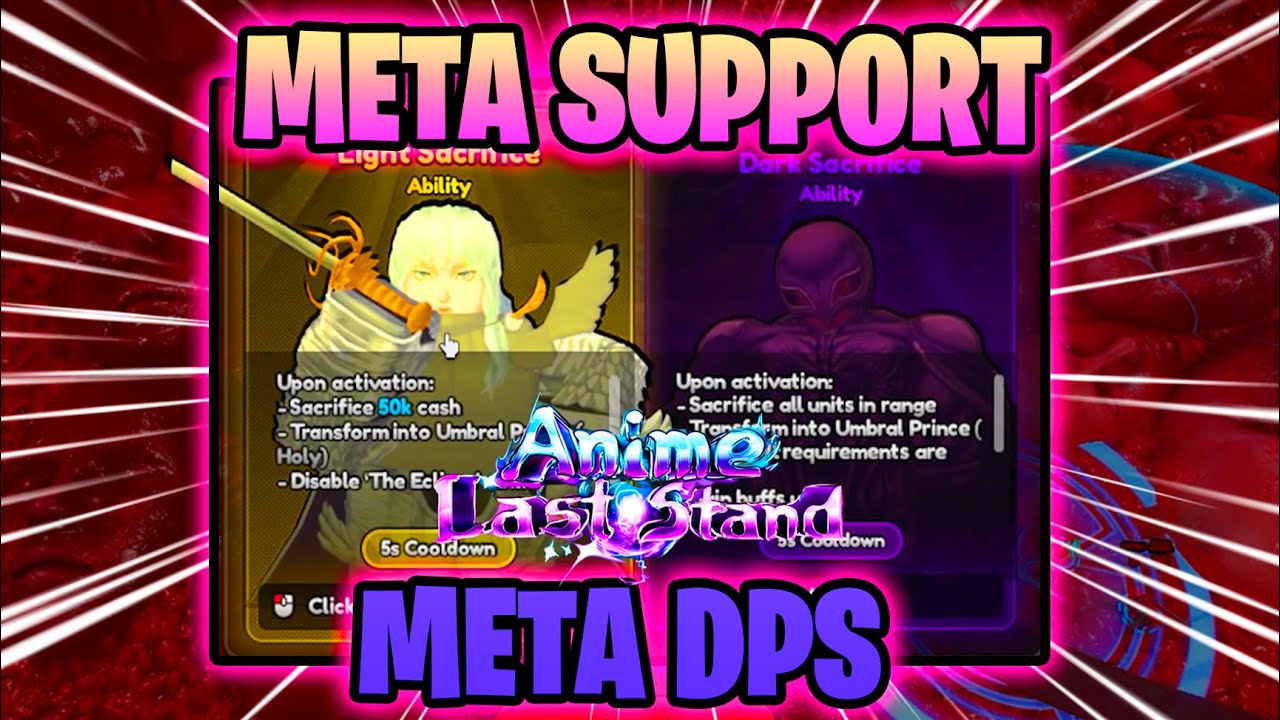 GRIFFITH ULTIMATE🔥DPS & SUPPORT💀 en ANIME LAST STAND [SHOWCASE] #roblox ...