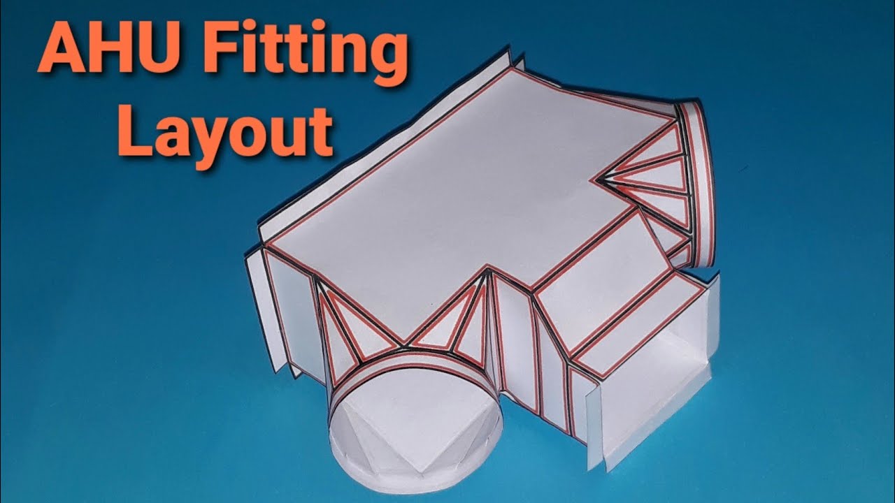 AHU DUCT FITTING/ AHU CONNECTOR/paano maglayout gumawa ng ducting - YouTube