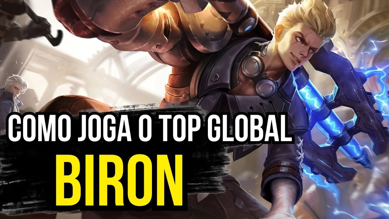 COMO JOGAR DE BIRON - TOP GLOBAL - HONOR OF KINGS - YouTube