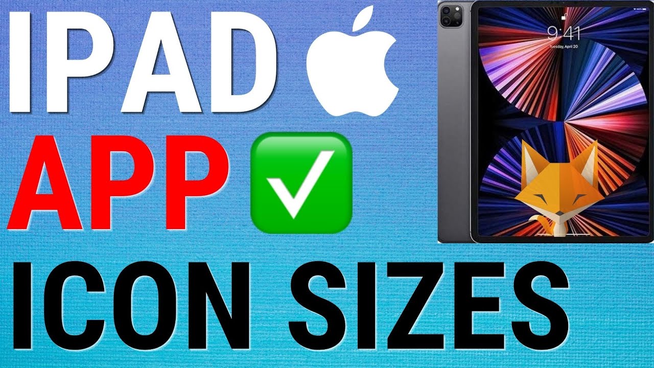 How To Make iPad App Icons Bigger/Smaller - YouTube