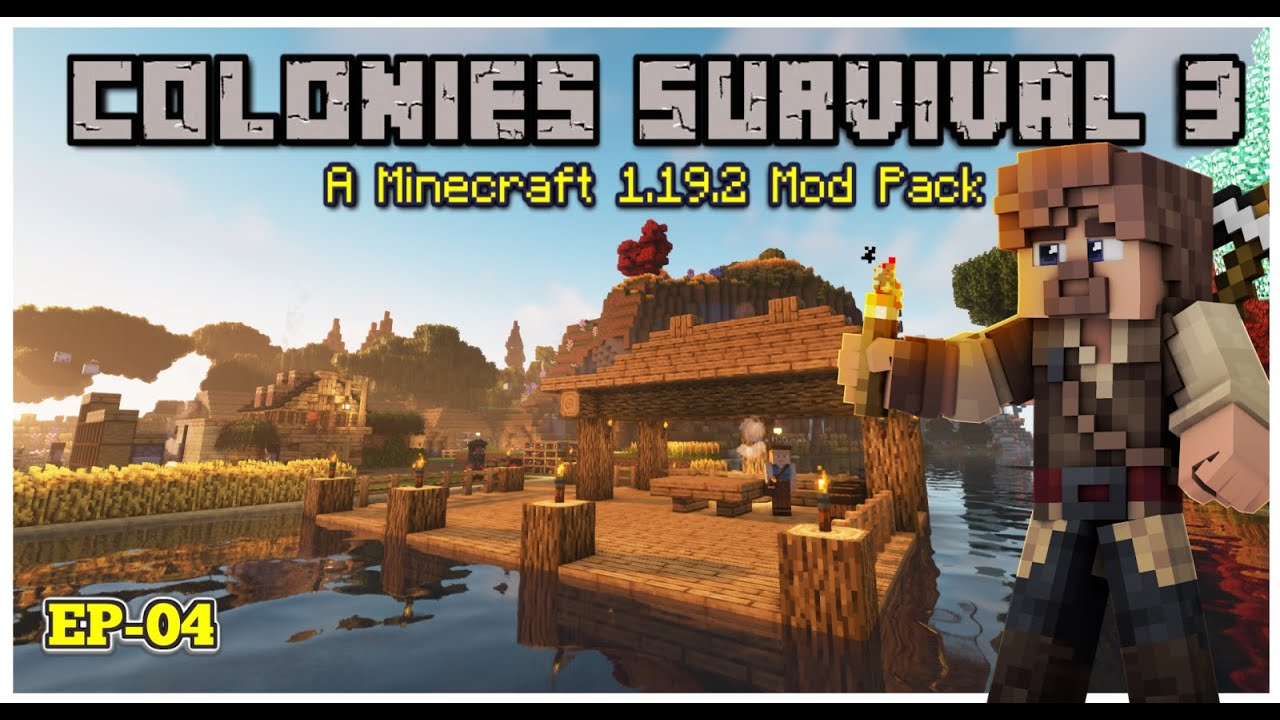 Unbelievable Minecraft Journey Begins: Colonies Survival 3 - Building ...
