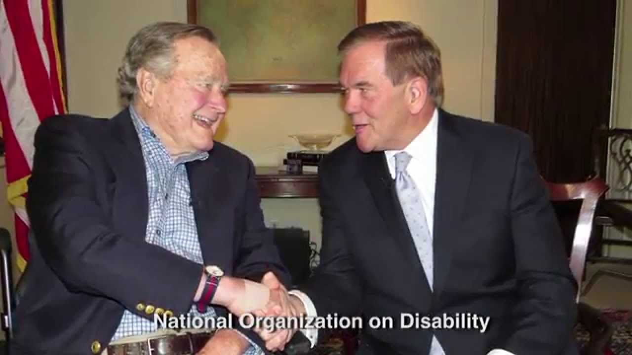 ADA25: Pres. George H.W. Bush & NOD Chairman Tom Ridge Commemorate the ...