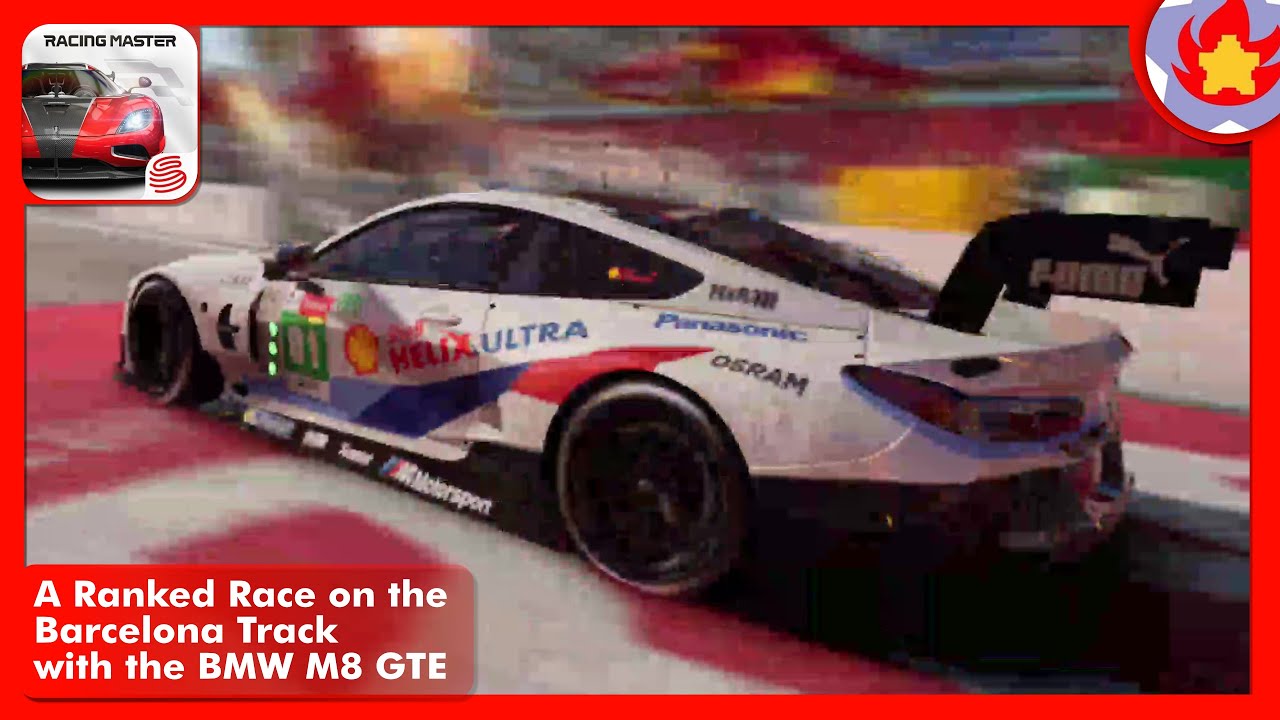 A Ranked Race on the Barcelona Track with the BMW M8 GTE | Racing ...