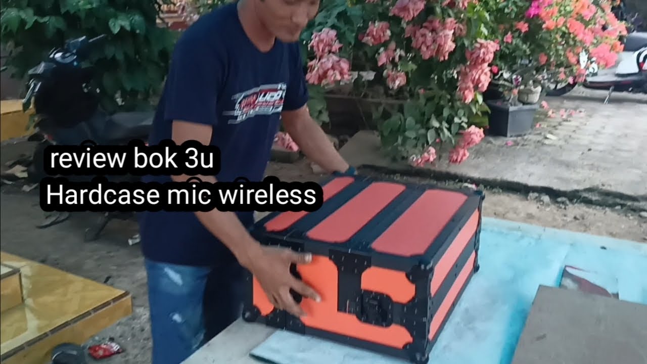 HARDCASE mic wireless 3U laci - YouTube