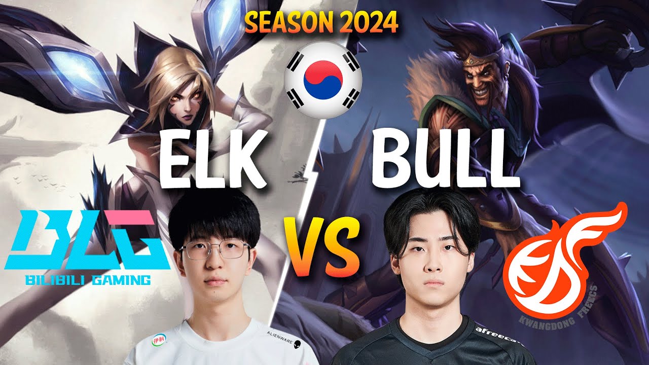 BLG Elk vs KDF Bull - Elk KAI'SA vs Bull DRAVEN ADC - Patch 14.8 KR Ranked CHALLENGER | lolrec ...