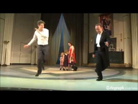 Learning to tap dance with musical star Tom Chambers - YouTube
