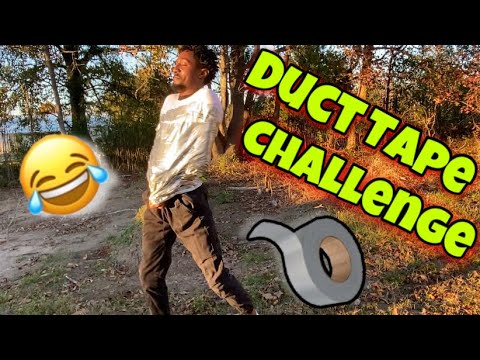 DUCT TAPE ESCAPE CHALLENGE - YouTube