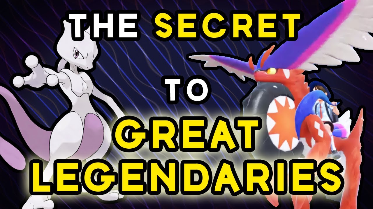 How To Design a GOOD Legendary Pokemon - YouTube