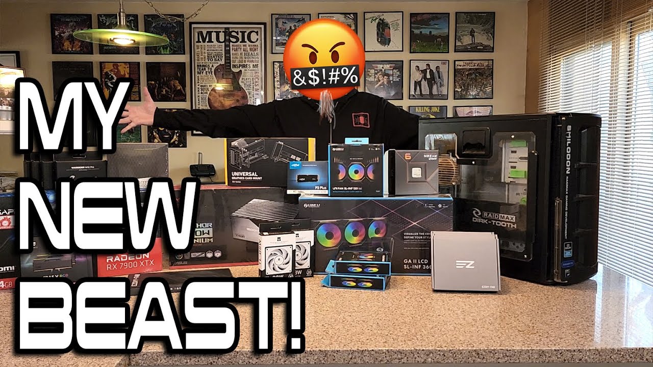 Building a synthwave-themed PC, Project Nightcall! - YouTube