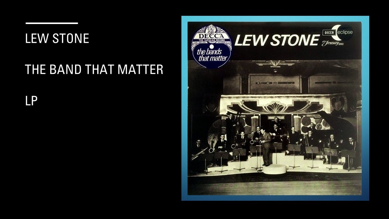 Lew Stone - The Bands That Matter - Lp - YouTube