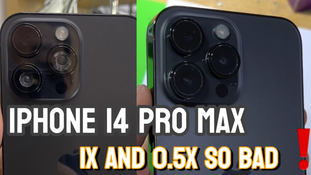 iPhone 14 Pro Max 1X and 0.5X so bad, iphone 14 pro max camera blur ...