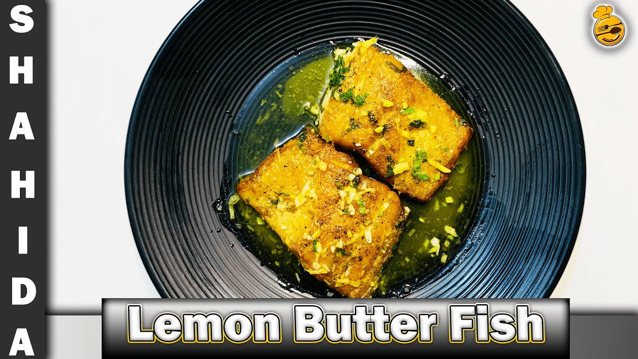 Pan fried Fish with Lemon & Butter Sauce | Turkish style Fried fish ...