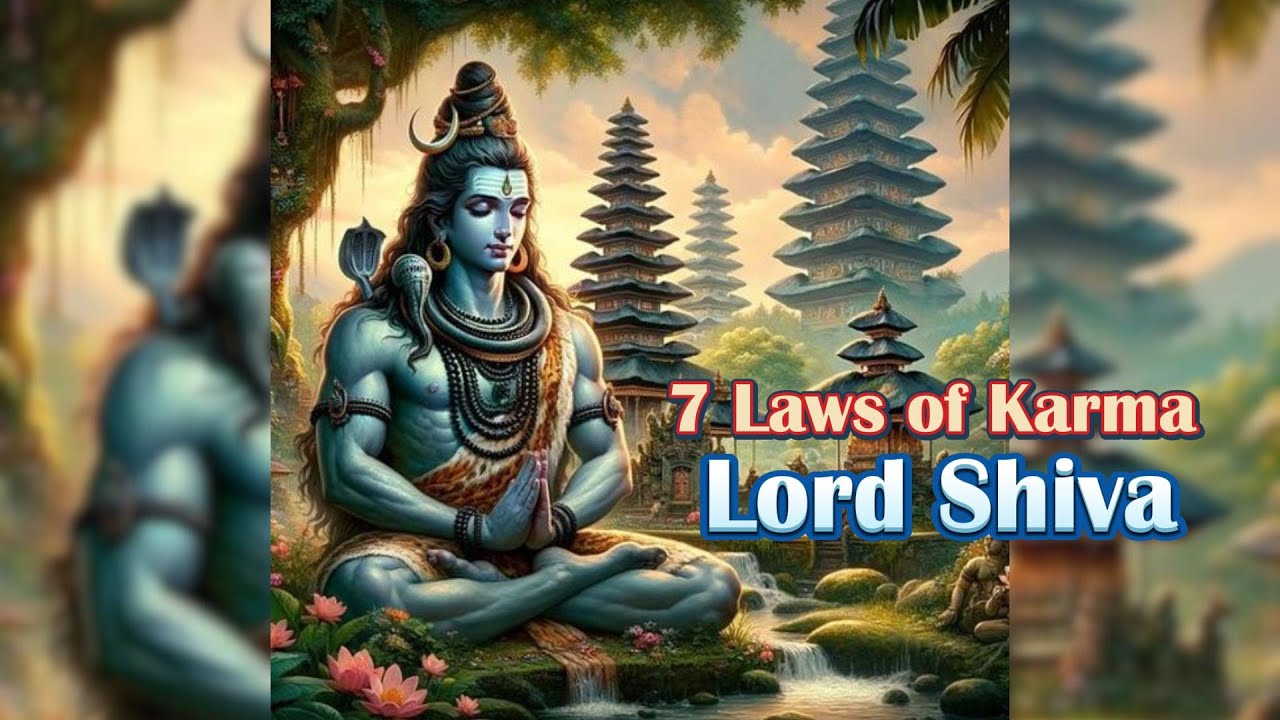 Lord Shiva 7 Powerful Laws of Karma | How to get blessings of Lord ...