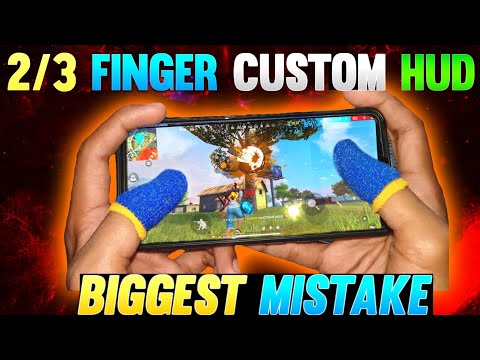 CUSTOM HUD SETTINGS IN FREEFIRE. CUSTOM HUD MISTAKES MAKE YOU NOOB.