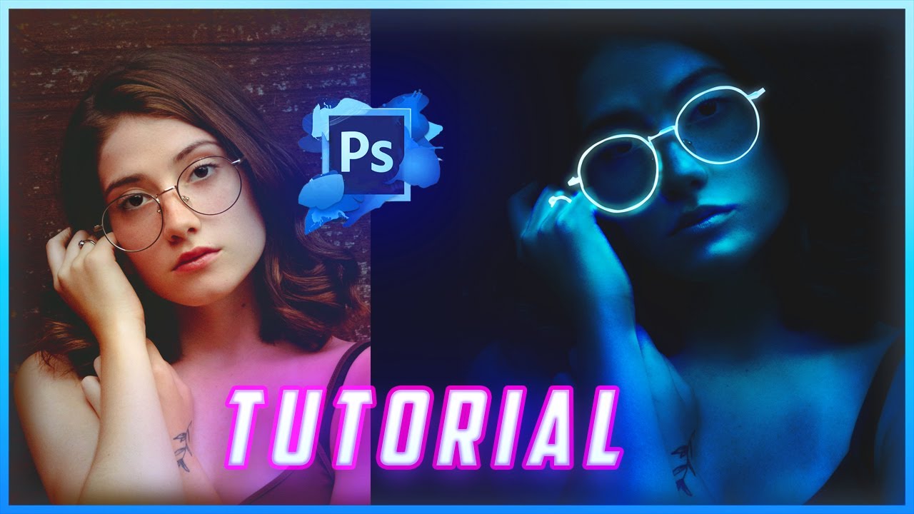 How To Make Easy Glow Effect | Applying Glow Effect For Face | Tutorial ...