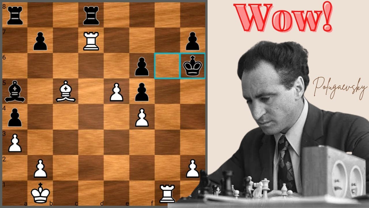 Polugaevsky's Great Finish | Chess Move of the Day || Polugaevsky vs ...