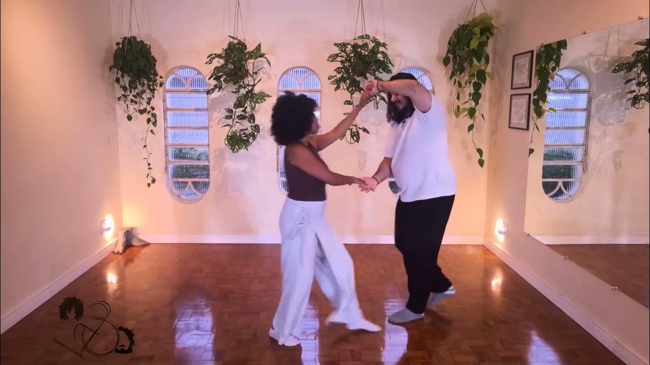 tutorial sequencia zouk soltinho espelhado - YouTube