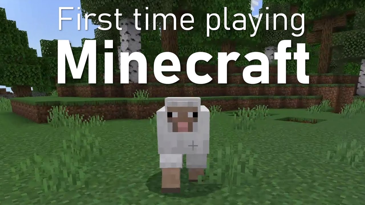 First time playing Minecraft! | 1 - YouTube