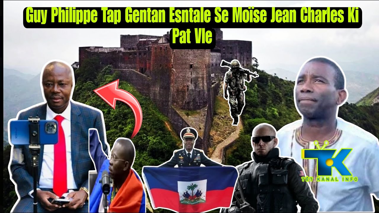 Moïse Jean Charles Pwan Nan Woulo/Tande Sal Te Fé Guy Philip😳Se Moise ...