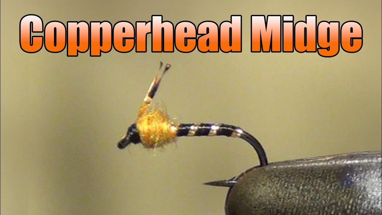 Copperhead Midge Emerger Fly Tying - YouTube