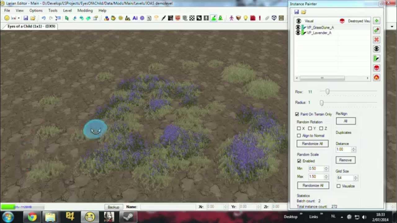 Divinity Engine Tutorials - Painting Instances - YouTube